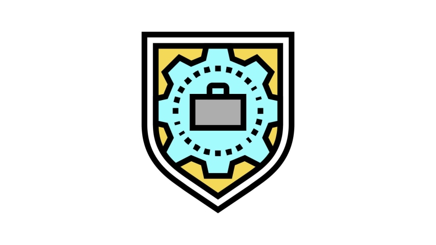 Occupational safety and health icons Stock Video Footage - 4K and HD ...