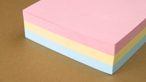 48 Post it note stack Stock Video Footage - 4K and HD Video Clips ...