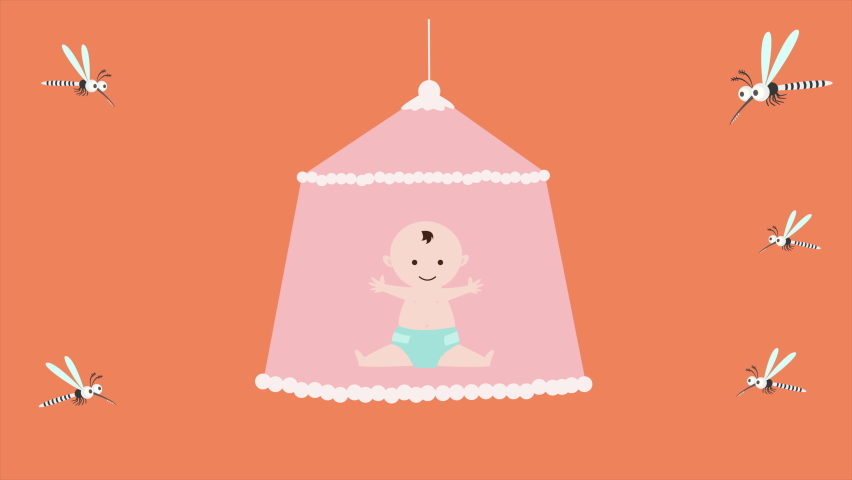 Mosquito net cartoon Stock Video Footage - 4K and HD Video Clips ...