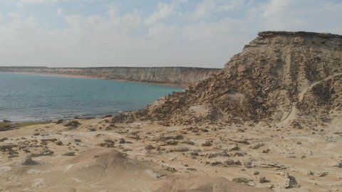 Daran Beach Gwadar Located Jiwani Urdu Stock Footage Video (100% ...