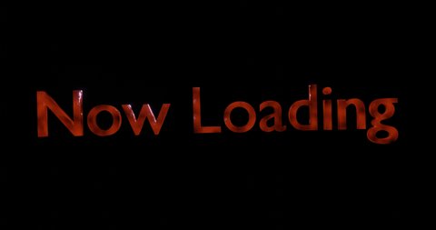 Abstract Now Loading Screen Loading Screen Stock Footage Video (100% ...