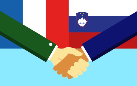 Two People Shaking Handshake France Germany Stock Footage Video (100% ...