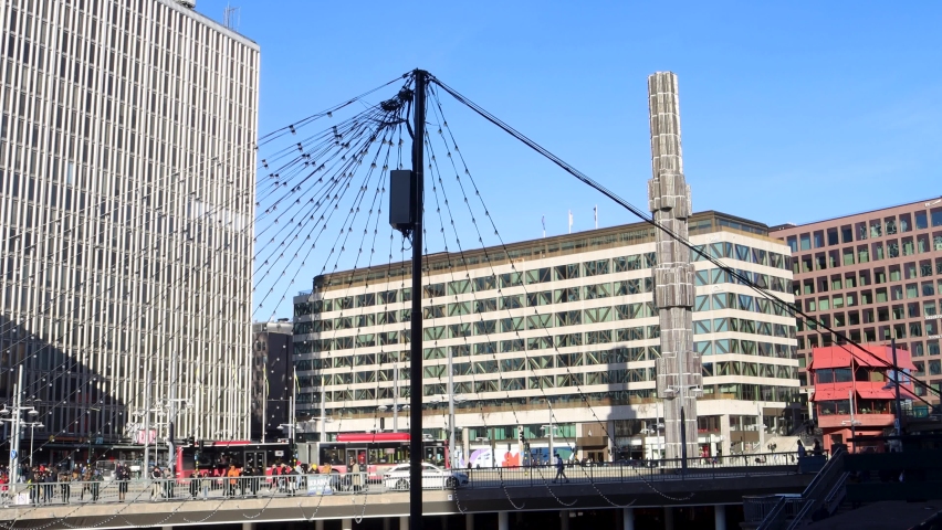 86 Sergel square in stockholm Stock Video Footage - 4K and HD Video ...