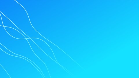 Wiggle Lines Animated Gradient Blue Background Stock Footage Video (100 ...