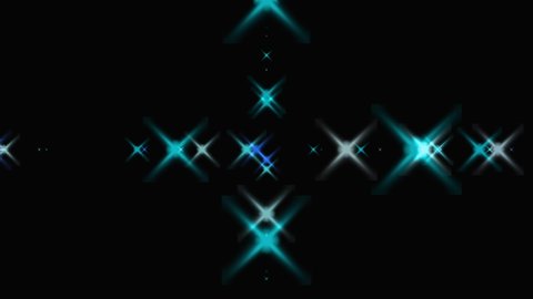 Glitter Shine Star Particle Animation Motion Stock Footage Video (100% ...