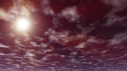 Full Moon Light Ray Clouds Stock Footage Video (100% Royalty-free ...