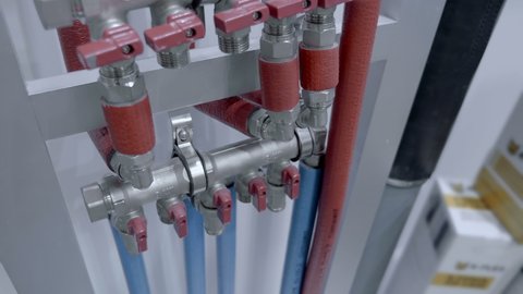 Sample New Modern Floor Heating Equipment Stock Footage Video (100% ...