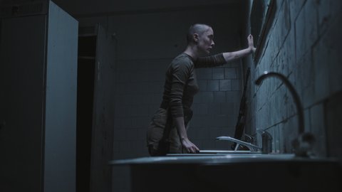 Medium Long Side View Young Caucasian Stock Footage Video (100% Royalty ...