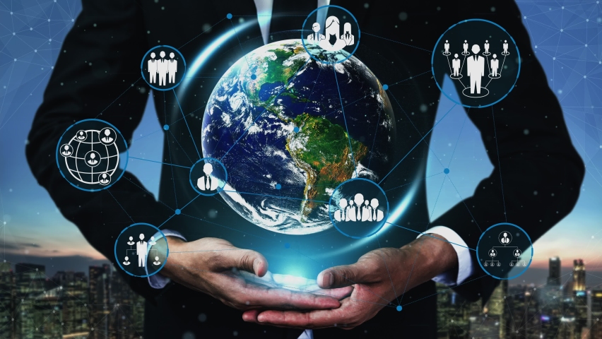 55 People network hr social media Stock Video Footage - 4K and HD Video ...