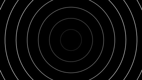 Seamless Animation Radio Waves Stock Footage Video (100% Royalty-free ...