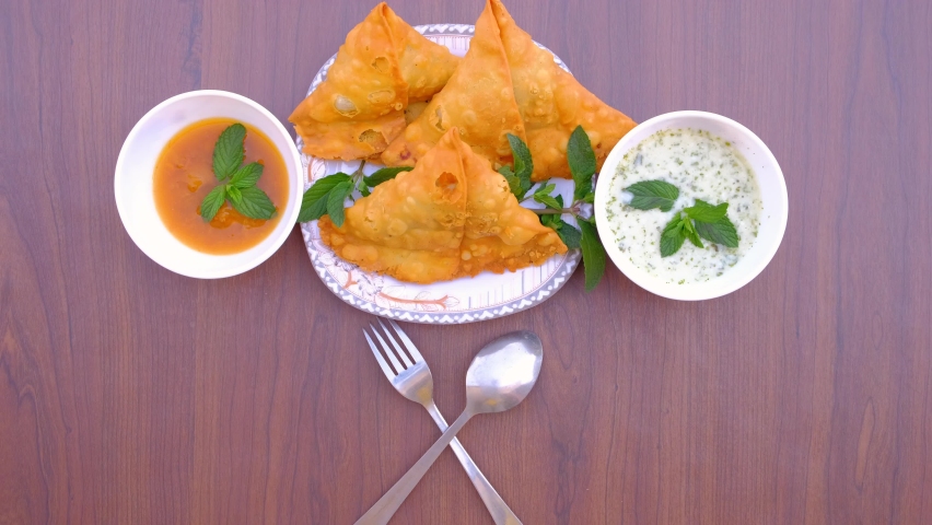 45 Samosa roll Stock Video Footage - 4K and HD Video Clips | Shutterstock