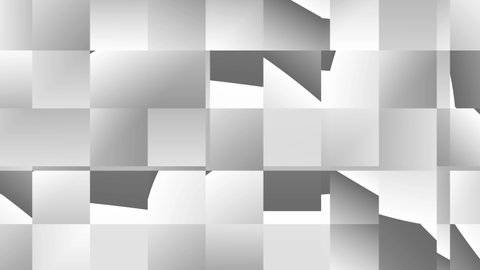 Square White Color Gradient Block Abstract Stock Footage Video (100% ...