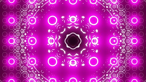 Bright Dynamic Screensavers Changing Geometric Shapes Stock Footage ...