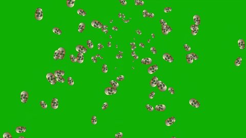 Green screen skull Stock Video Footage - 4K and HD Video Clips ...