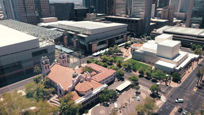 Downtown Phoenix skyline and buildings image - Free stock photo ...