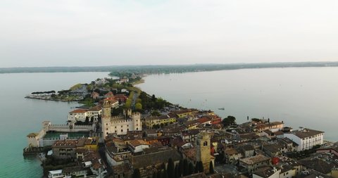 Colombare Italy May 2022 Aerial View Stock Footage Video (100% Royalty ...