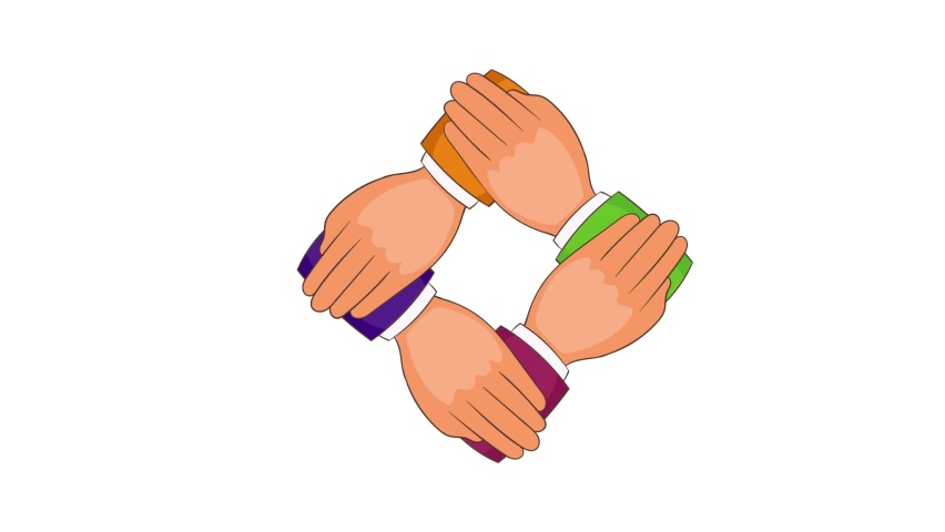 6 Unity strength logo Stock Video Footage - 4K and HD Video Clips ...