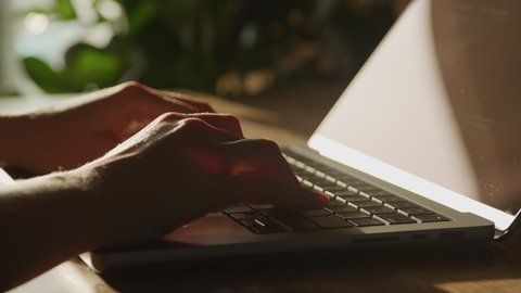 Slow Optical Zoom Out Woman Hands Stock Footage Video (100% Royalty ...