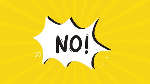 Comic Strip Cartoon Animation Word No Stock Footage Video (100% Royalty ...