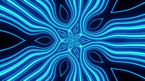 Bright Dynamic Screensavers Changing Geometric Shapes Stock Footage ...