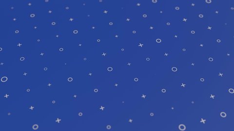 Abstract Animated Background Blue Texture Crosses Stock Footage Video ...