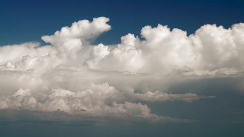 8k 7680x4320fading Cloudsfade Into Falling Fadingwhite Stock Footage ...