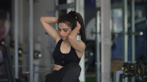 968 Indian woman gym Stock Video Footage - 4K and HD Video Clips ...