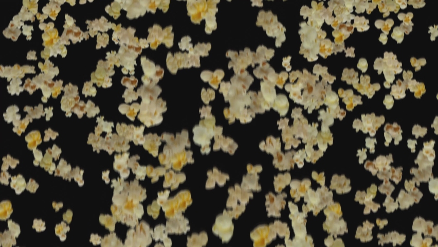 Falling Popcorn Videos: 4K and HD Video Clips for Download