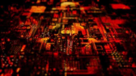 52 Maroon digital technology background Stock Video Footage - 4K and HD ...
