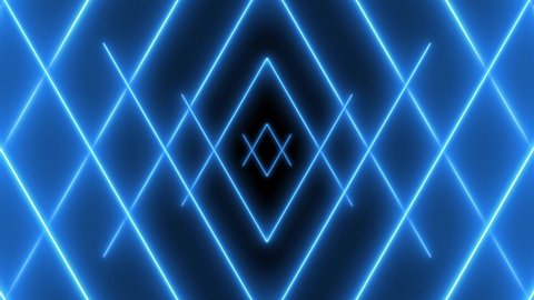 Animated Geometric Shapes Polygons Lines Infinite Stock Footage Video ...