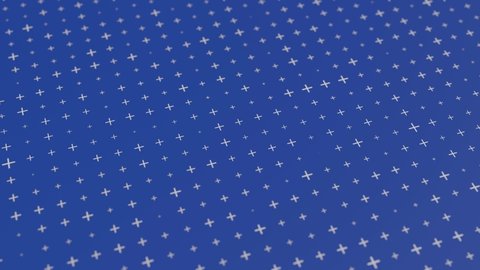Abstract Animated Background Blue Texture Crosses Stock Footage Video ...