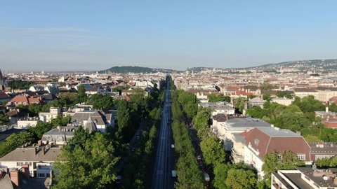 Andrassy Avenue Andrassy Ut Most Famous Stock Footage Video (100% ...