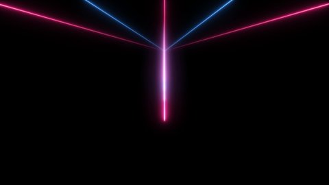 Abstract Motion Background Animated Neon Lights Stock Footage Video ...