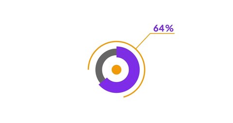 64 Circle Diagrams Infographics Animation Design Stock Footage Video ...