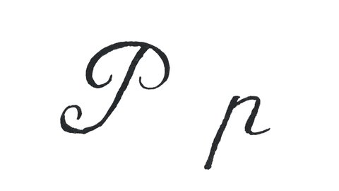8 Handwritten Letter P Stock Video Footage - 4K and HD Video Clips ...
