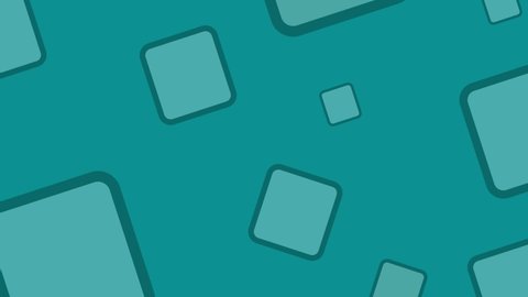 Abstract Background Flat Style Animation Square Stock Footage Video ...