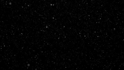 Realistic Snow Falling Effect Animation Green Stock Footage Video (100% ...