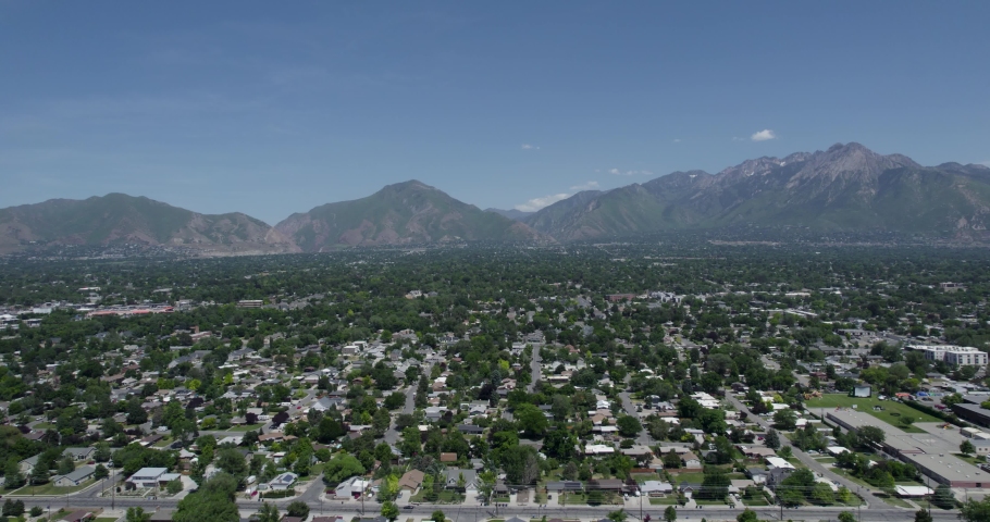 Cityscape with Mountains in Salt Lake City, Utah image - Free stock ...