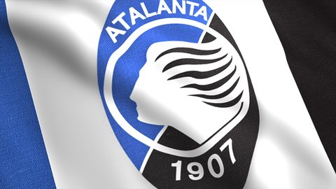 Atlanta Football Club Logomotionbright Symbol Italian Stock Footage ...