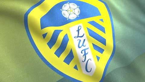 Symbol Leeds Unitedmotion Emblem English Professional Stock Footage ...