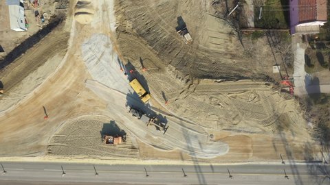 Above Top View Dolly Move Overhead Stock Footage Video (100% Royalty ...