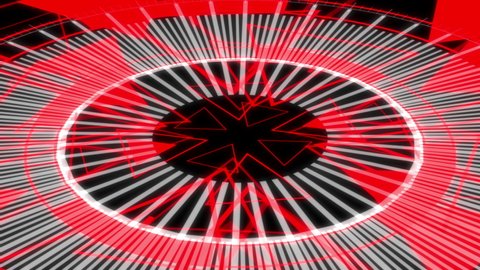 3d Circle Triangle Motion Graphics Loop Stock Footage Video (100% ...