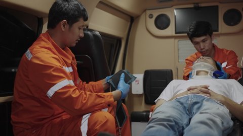 Men Emergency Medical Help Rescue Seizure Stock Footage Video (100% ...