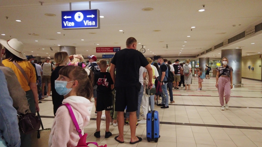 Queue Stock Video Footage | Royalty Free Queue Videos | Pond5