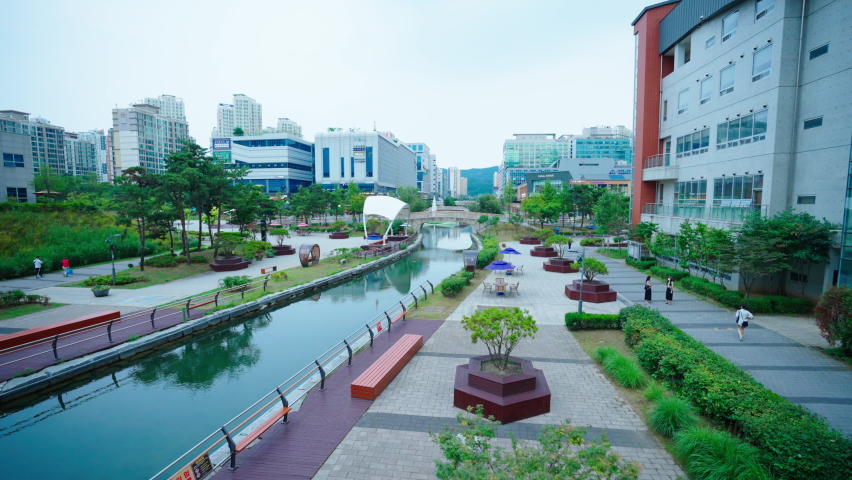 17 Cheongna international city Stock Video Footage - 4K and HD Video ...