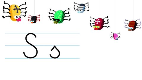 10 Spider alphabet Stock Video Footage - 4K and HD Video Clips ...