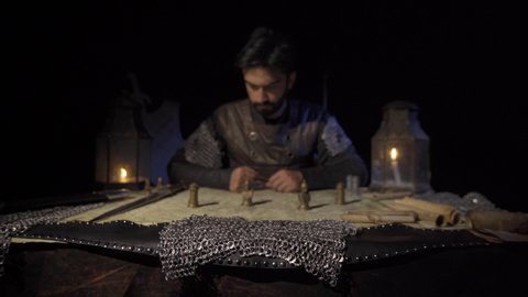 Angry Commander Who Develops Battle Tactics Stock Footage Video (100% ...