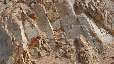 Different Types Rock Formations World Rock Stock Footage Video (100% ...