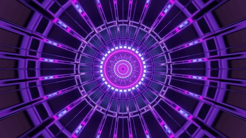 Vibrant Hallucination Neon Passway4k Uhd 3d Stock Footage Video (100% ...
