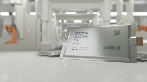 Graphene Aluminum Ion Battery Lab New Stock Footage Video (100% Royalty ...